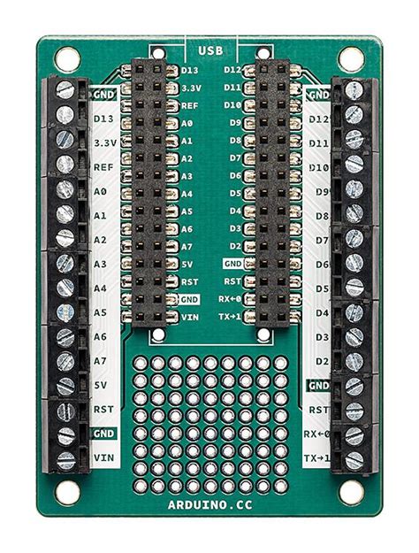 Asx00037 Arduino Screw Terminal Adapter Screw Terminal Nano