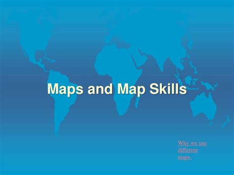Ppt Maps And Map Skills Powerpoint Presentation Free Download Id