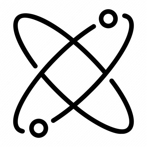 Science React Electron Atomic Physics Nuclear Education Icon