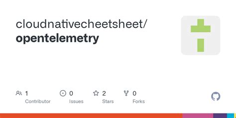 Github Cloudnativecheetsheetopentelemetry