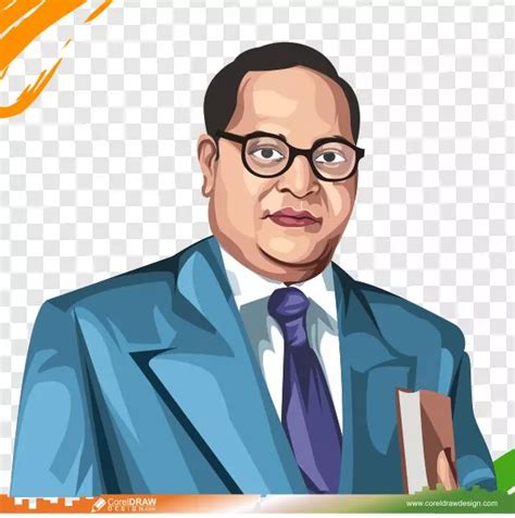 Download B R Ambedkar Vector Illustration Image Png Coreldraw