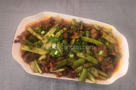 四季豆烧鸭子的做法 菜谱 香哈网
