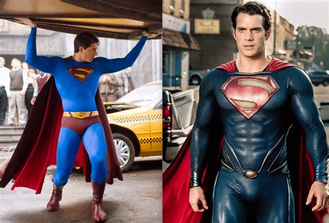 Superman Returns Suit Vs Man Of Steel