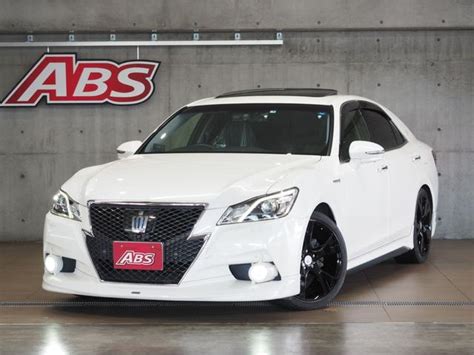 トヨタ クラウンハイブリッド アスリートg 1オーナー モデリスタfエアロ リアエアロの中古車｜グーネット中古車