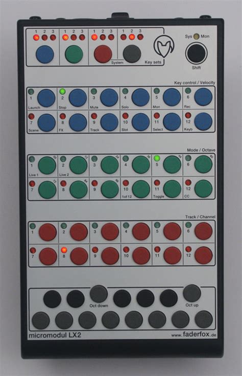 Lx2 Faderfox Lx2 Audiofanzine