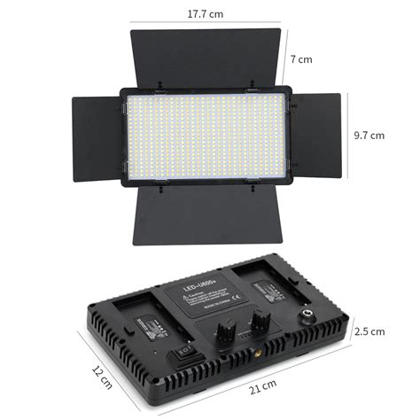 Professional Photo & Video U600 LED Light Kit - General Pro