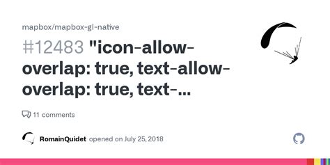 Icon Allow Overlap True Text Allow Overlap True Text Optional