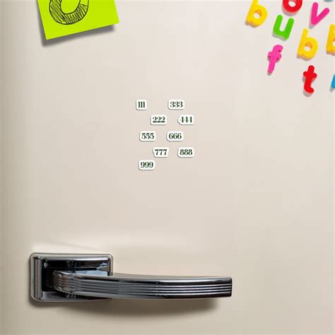 Angel Numbers Sticker Or Magnet Pack Green Julia Healy Sticker