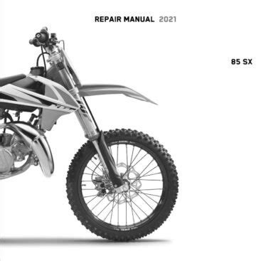 2021 Ktm 85 Sx Repair Manual Ktm Repair Manuals