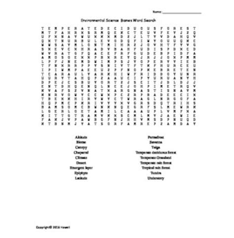 Agriculture Science Vocabulary Word Search Bundle Amped Up Learning