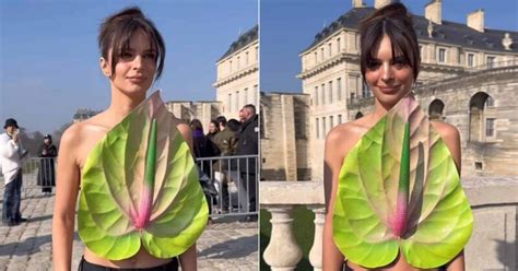 Emily Ratajkowski Goes Topless Hiding Her Assets With Nothing But A