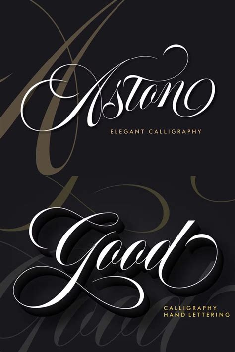 Aston Script Pro Leasted Graphics Template Resources