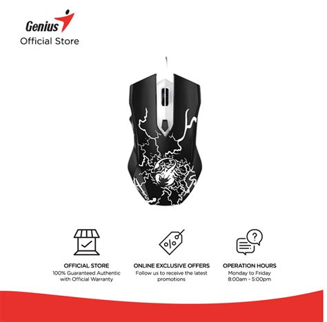 Genius Genius Gx Gaming Scorpion Spear Gaming Mouse With 6 Buttons And