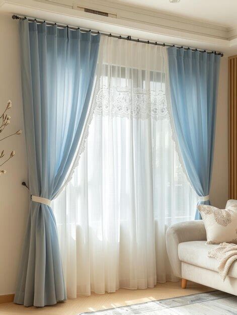 Curtain Decoration Wallpaper With Modern And Classic Concept With Home