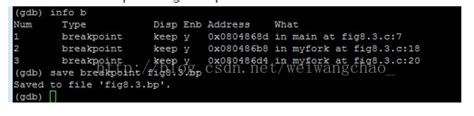 Linux下gdb调试技巧：保存与读取断点 Csdn博客