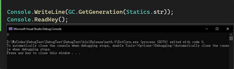 What Is The Correct Gc Generation For Static String Field In Net6