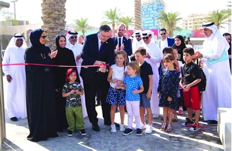 Sheikha Al Mayassa Opens Totalenergies Playground Gulf Times
