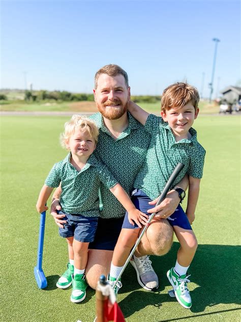 Caddy And Cub Matching Polos Golf Matching Polos Fore Fathers