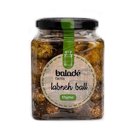 Buy Balade Labneh Ball With Olive Oil And Thyme 500g Online In Oman