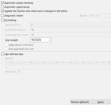 Feature Request Cl Language Formatter · Issue 7 · Ibmvscode Clle