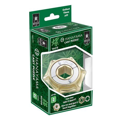 Valve Hanayama Cast Puzzle Hanayama Puzzle Warehouse