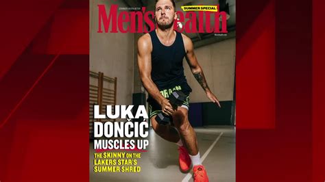 Slimmer Luka Doncic Featured On The Cover Of Mens Health Fox 4