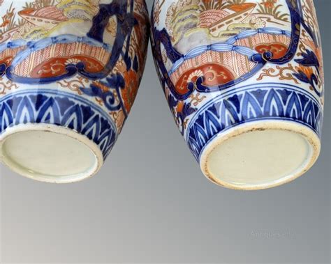 Antiques Atlas Pair Antique Japanese Imari Vases