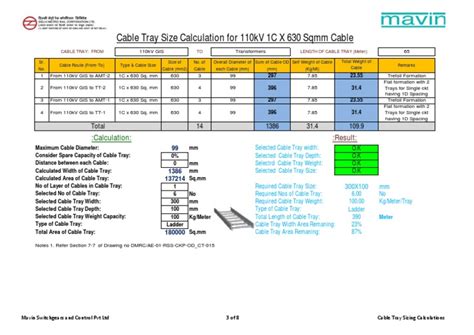 Cable Tray Weight Calculator Hngzi