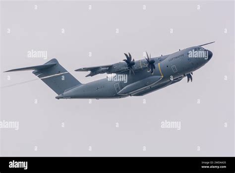 Luftwaffe A400m 180 Atlas Airbus Number 54 28 European Four Engine Turboprop Military