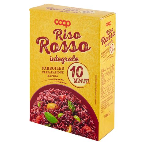 Unicoop Firenze Riso Lungo B Rosso Integrale Parboiled 500 Gr