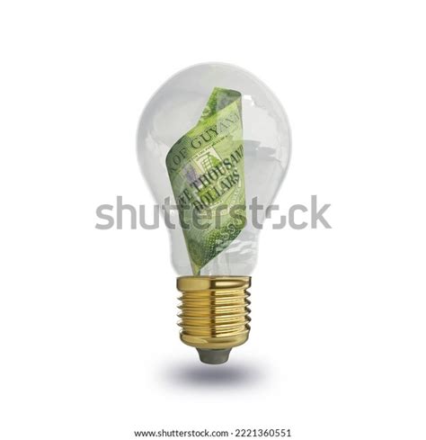 3d Rendering Guyanese Dollar Note Inside Stock Illustration 2221360551