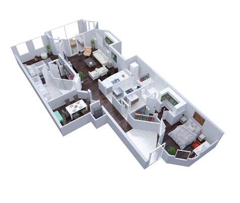 3d Floor Plan Rendering Services By The 2d3d Floor Plan Company
