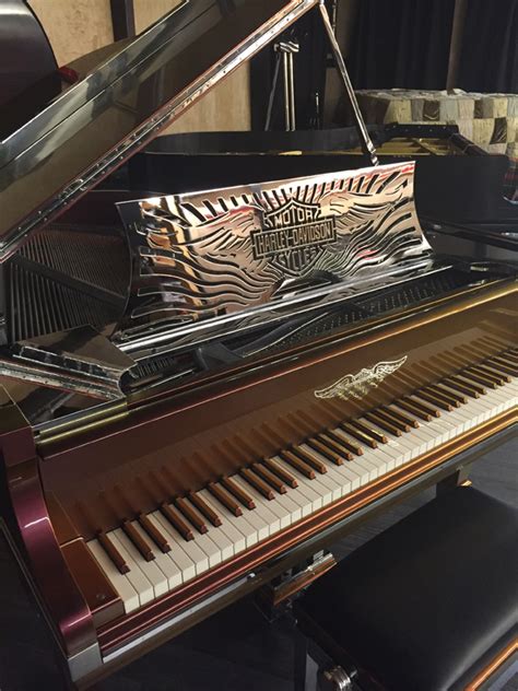Harley Davidson Custom Piano For Salepiano Services Repairs And Sales