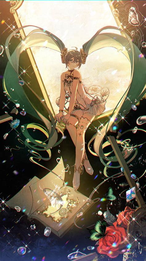 留声机miku 插画师MarseilleZ的初音未来插画图片 BoBoPic