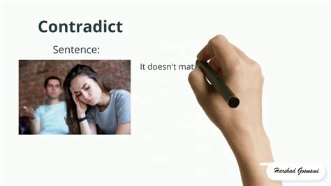 Contradict Meaning In Hindi Youtube
