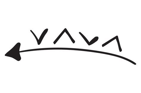 Premium Vector Boho Arrow Sign