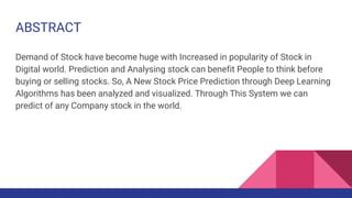 Stock Price Prediction Pptx