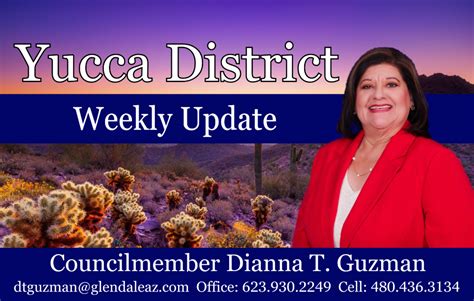 Yucca Weekly Newsletter