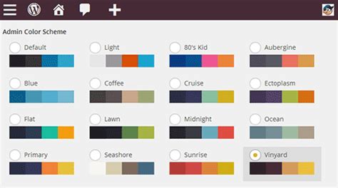 How To Change The Admin Color Scheme In Wordpress