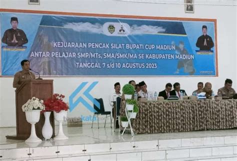 Pemkab Madiun Gelar Kejuaraan Pencak Silat Bupati Cup 2023 Antar