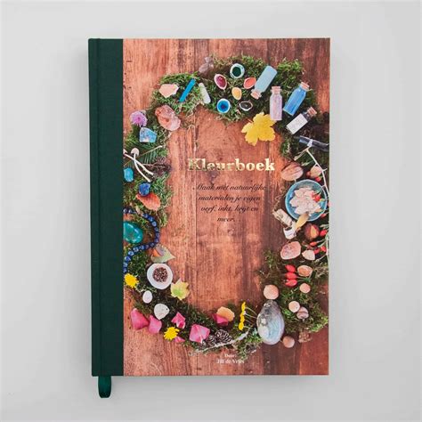 Kleurboek Natuurlijke Verf Inkt Door Jill De Vries Meaningful Crafts