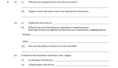 Leaving Cert Biology Ecology And Ecosystems A I What Does An Ecologist