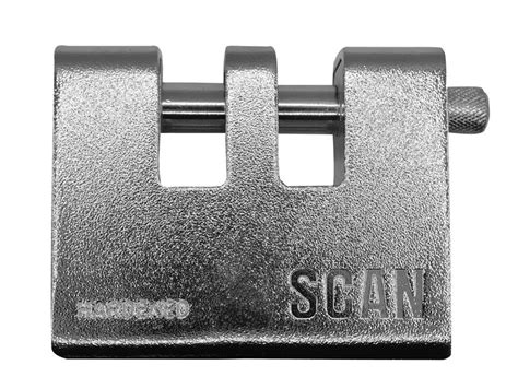 Armoured Twin Slot Shutter Padlock 90mm Evo Engineering Supplies