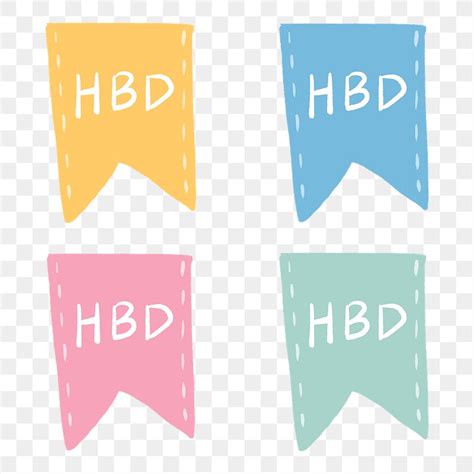 Hbd Png Images Free Photos Png Stickers Wallpapers And Backgrounds