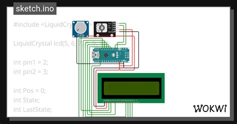 Measuring Wheel Wokwi Esp32 Stm32 Arduino Simulator