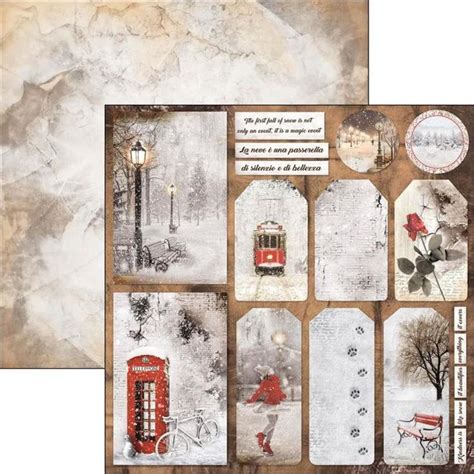 Scrappapier Ciao Bella Scrapbook Paper 12x12 Scrapbook Paper