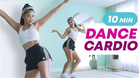 10 Min Dance Cardio Workout Fun And Sweat Mylee Home Fitness Youtube