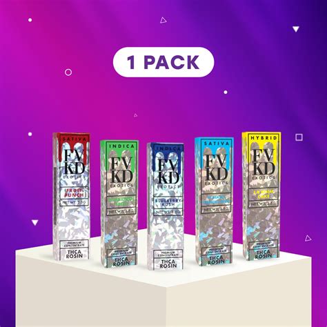 Fvkd Exotics Thca Rosin Disposable 3 5g Fvkd Co