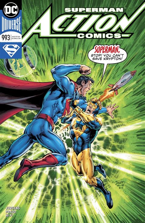 Dc Comics Rebirth Universe And Action Comics 993 Spoilers Superman