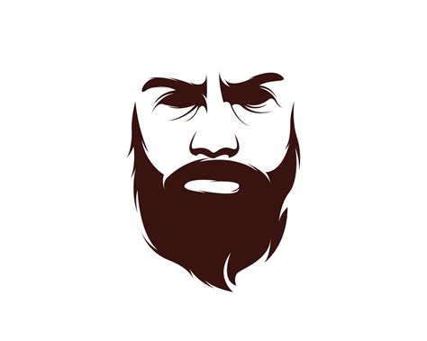 Man Beard Logo 11661986 Vector Art At Vecteezy